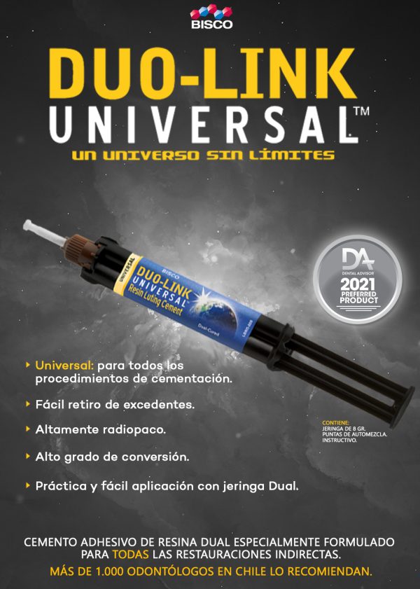 Cemento Dual De Resina, Duolink – Bisco – TREMA DENTAL CHILE