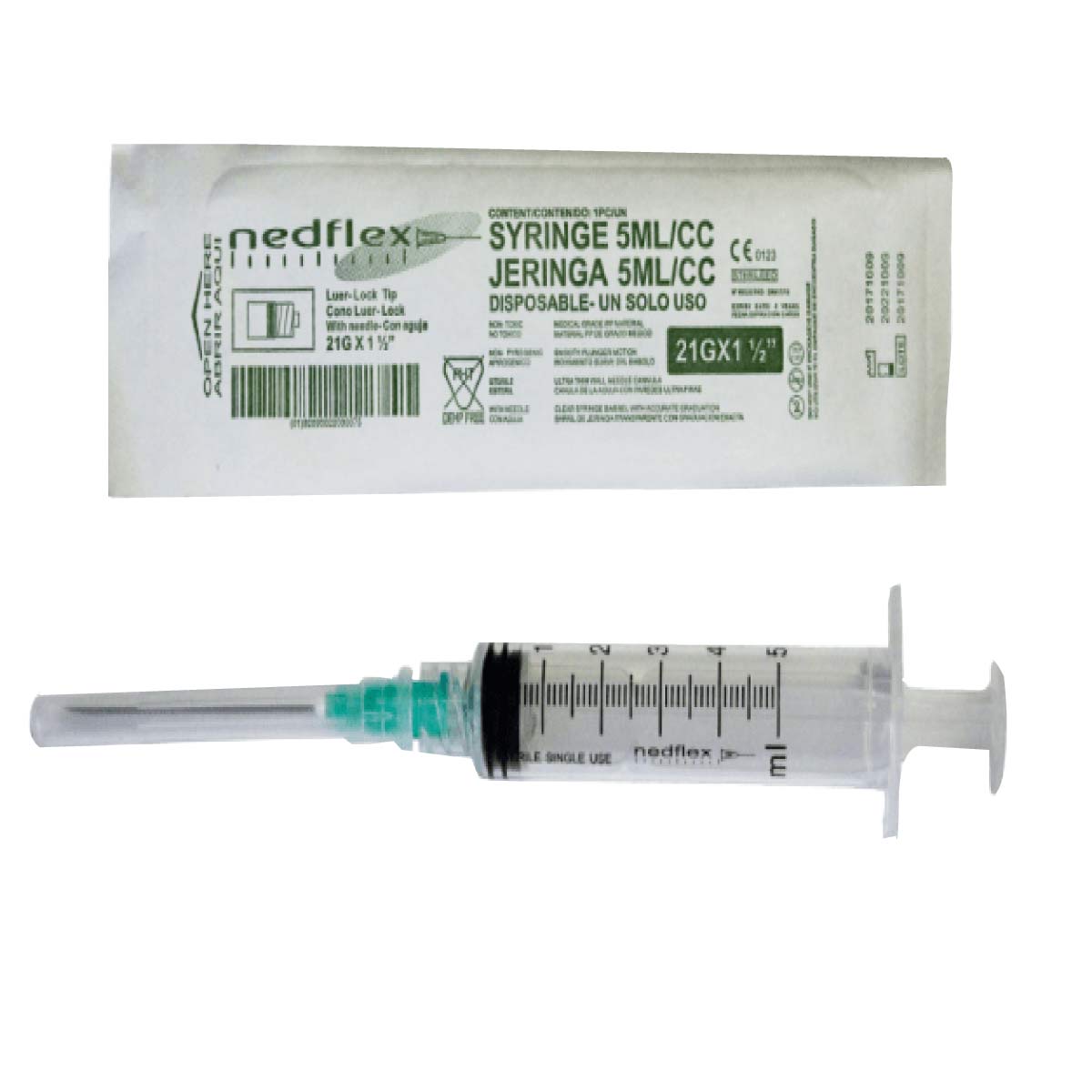 Jeringa 5cc Nedflex – TREMA DENTAL CHILE