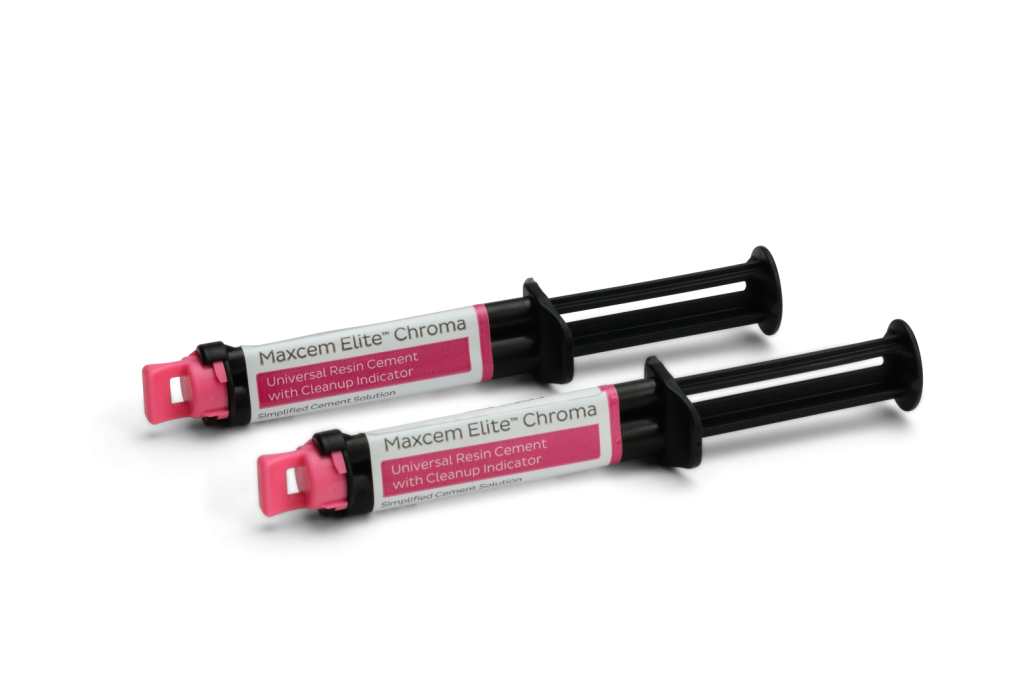Cemento Resina Maxcem Elite Chroma Clear 2 x 5 grs. Kerr – TREMA DENTAL ...