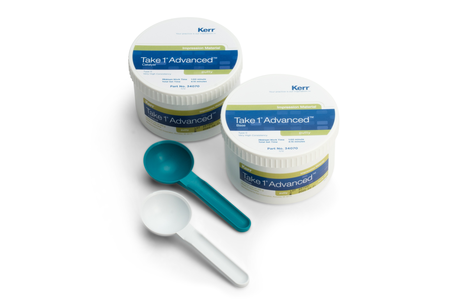 Silicona Adición Take 1 Advanced Putty 2 x 400 grs. Kerr – TREMA DENTAL ...