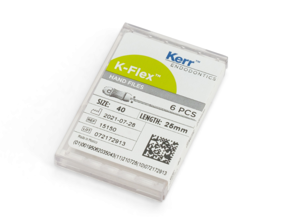 Lima K-Flex 25 mm. N°10 Morada. Kerr – TREMA DENTAL CHILE